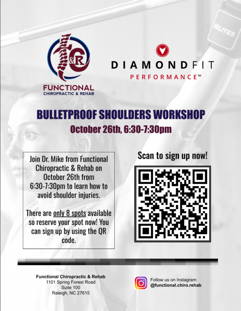 Bulletproof Shoulders Workshop - DFX CrossFit - Raleigh, NC